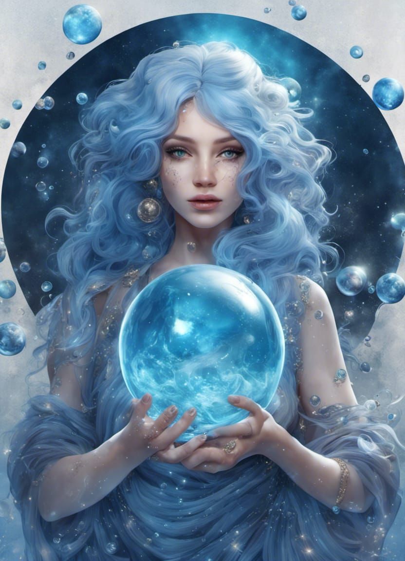 Aquarius Zodiac - AI Generated Artwork - NightCafe Creator