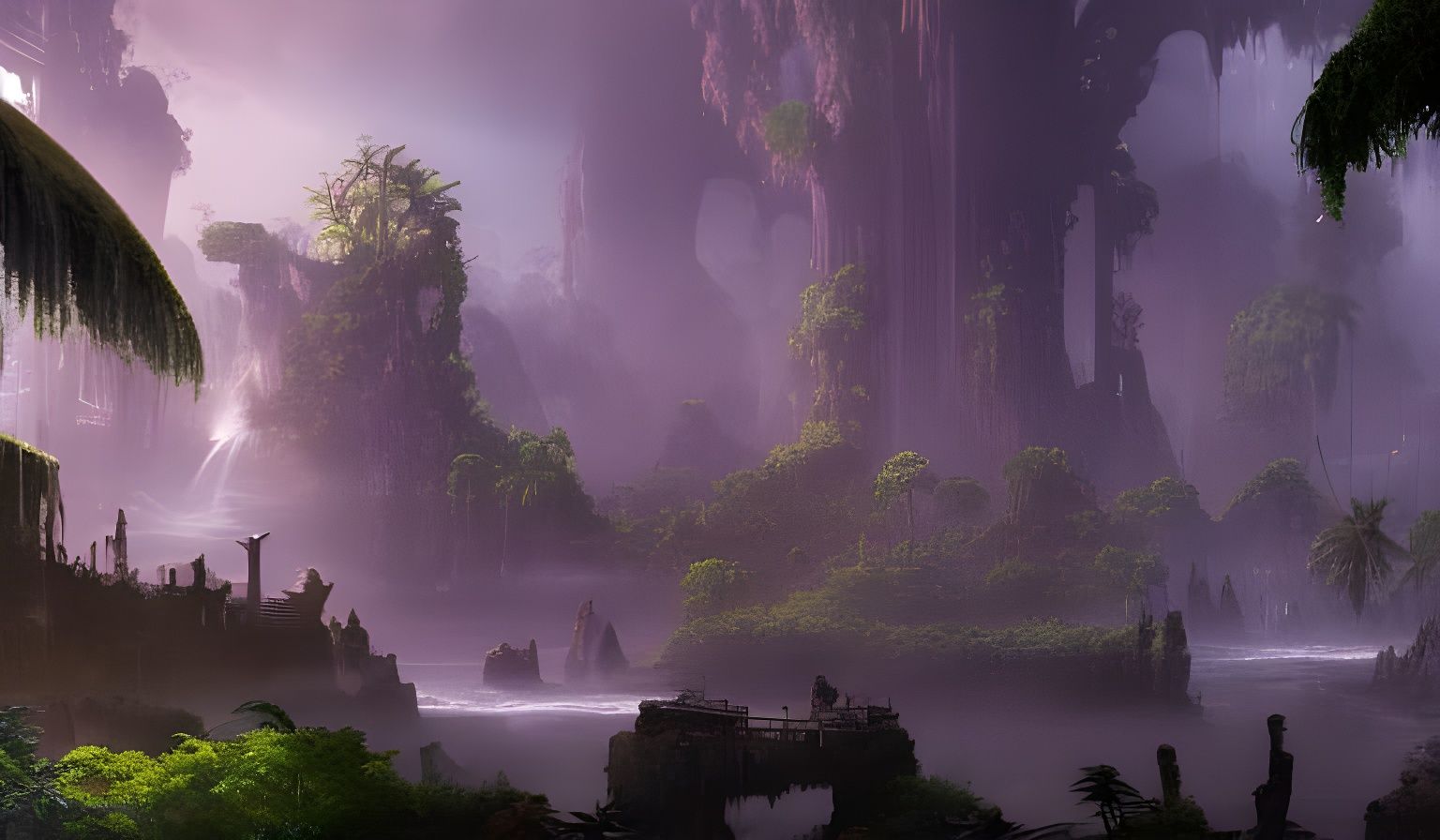 The Ancient Place - AI Generated Artwork - NightCafe Creator