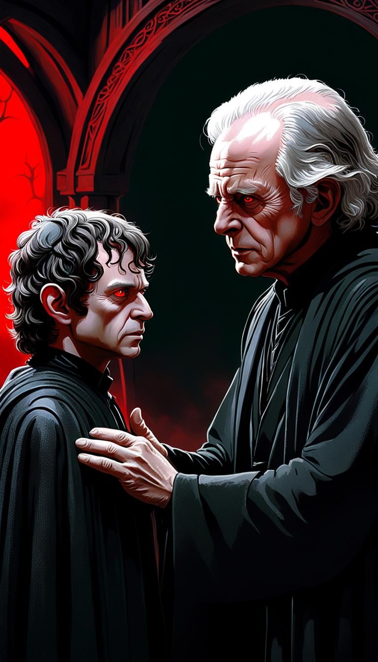 Master and apprentice - AI Generated Artwork - NightCafe Creator