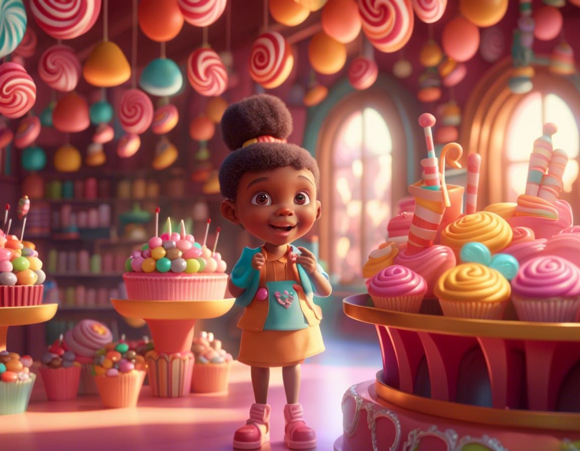 Candy Shop - AI Generated Artwork - NightCafe Creator