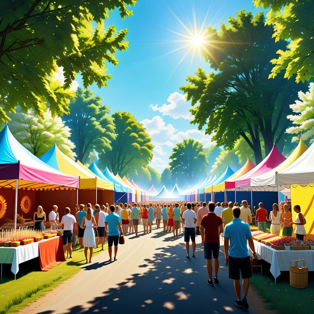 Summer - AI Generated Artwork - NightCafe Creator