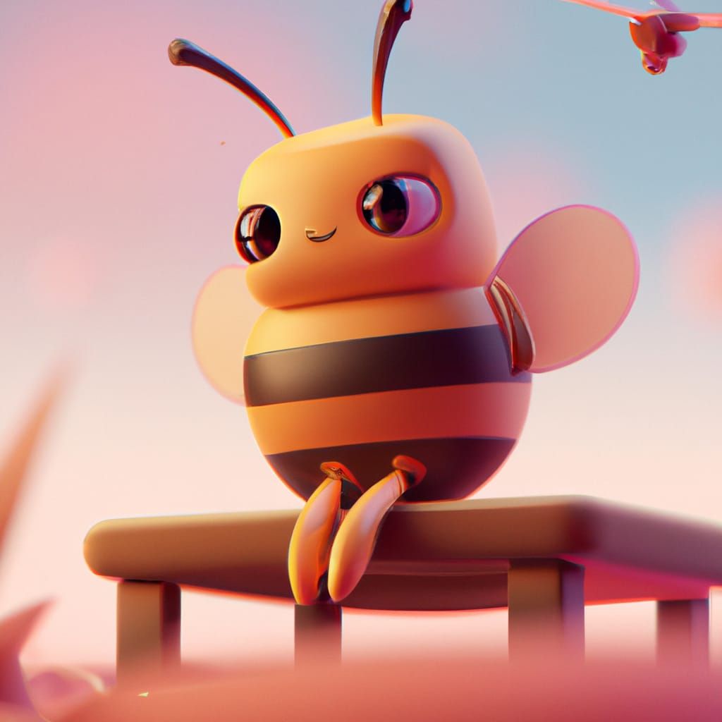 Bee - AI Generated Artwork - NightCafe Creator