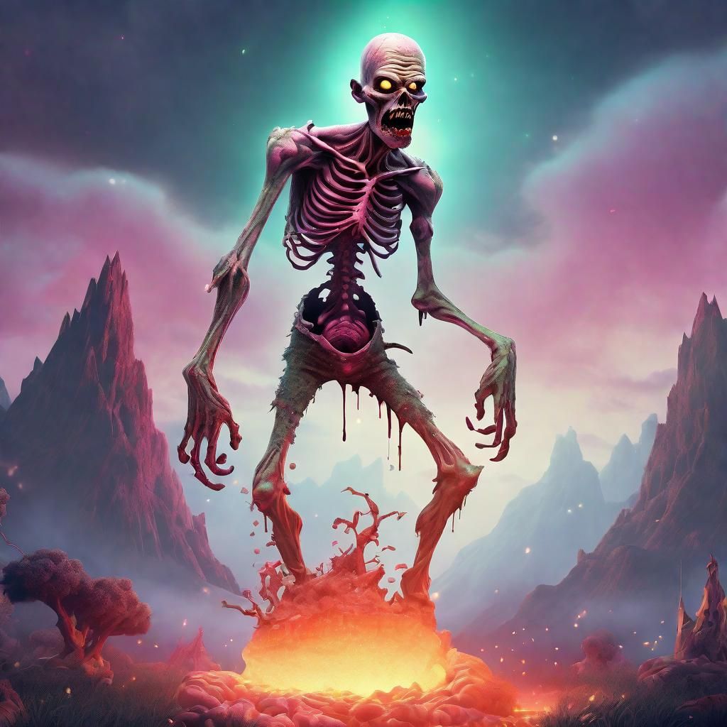 Zombie - AI Generated Artwork - NightCafe Creator