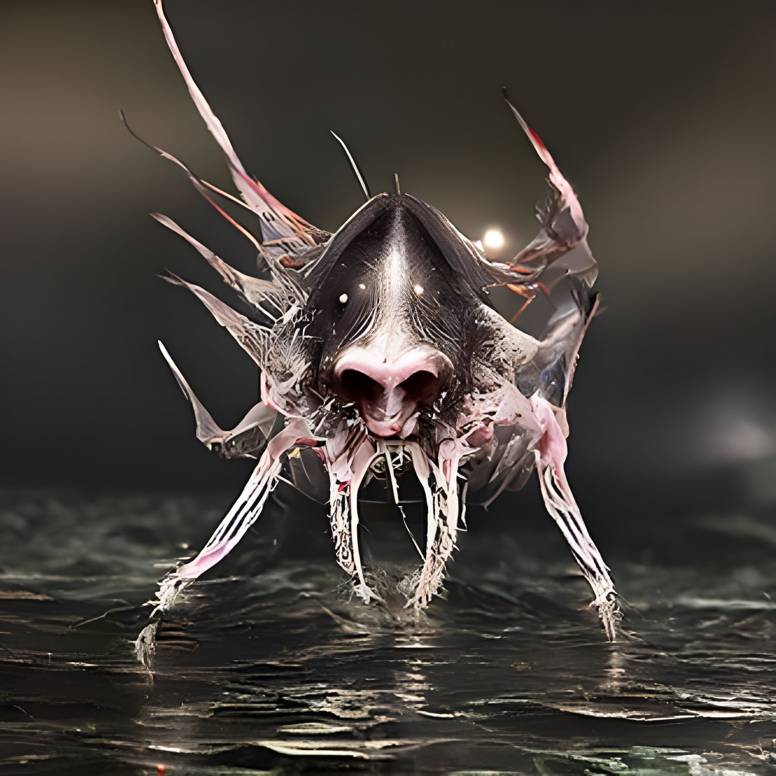 The creature from the Bermuda triangle sea deep - AI Generated Artwork ...