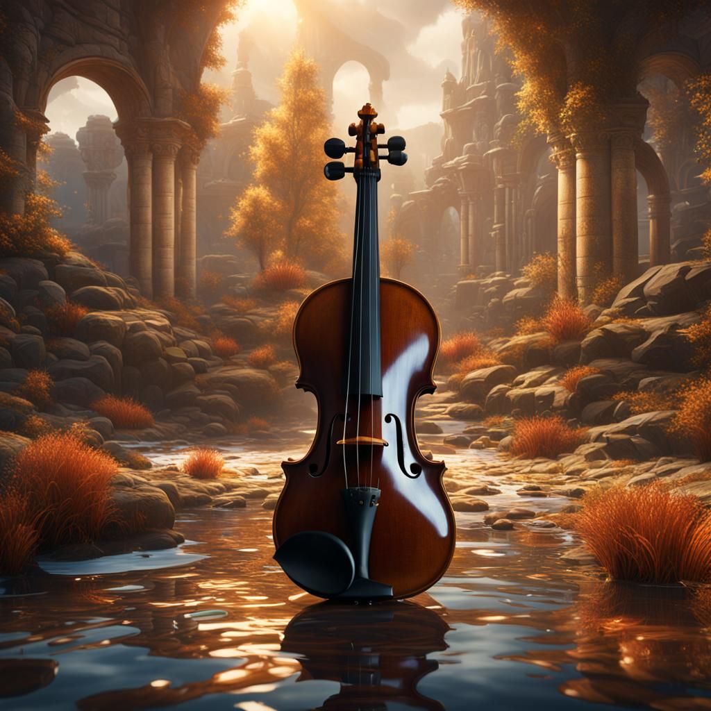 violin - AI Generated Artwork - NightCafe Creator