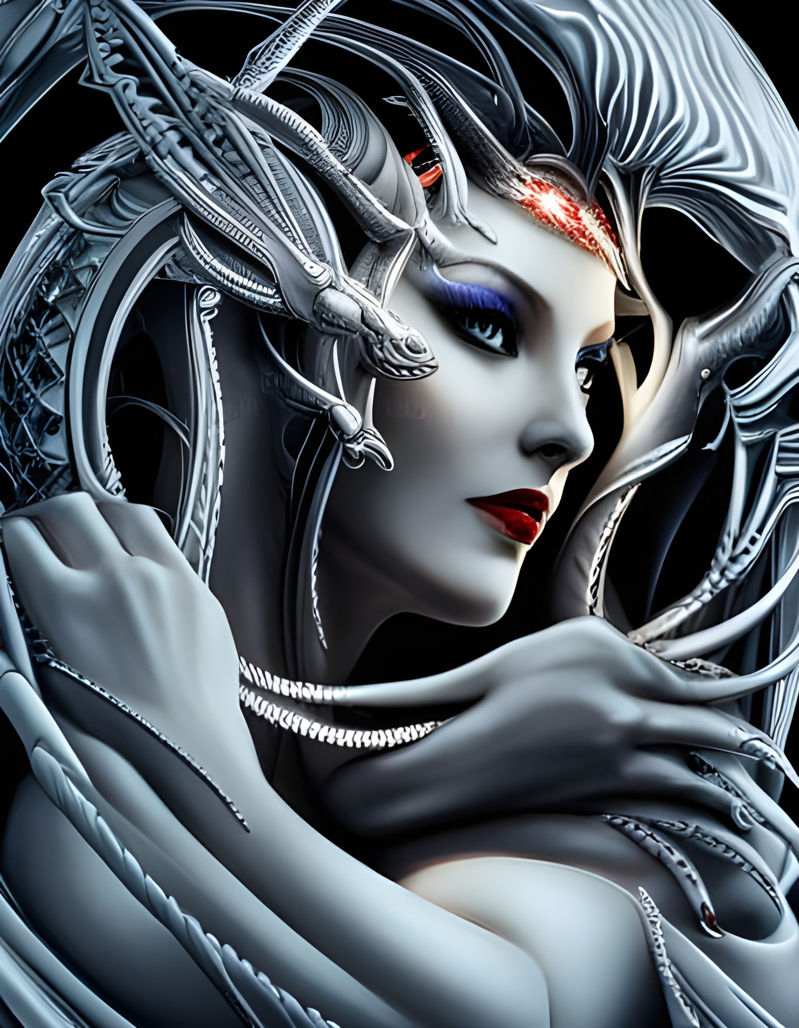 Alien Transformation - AI Generated Artwork - NightCafe Creator