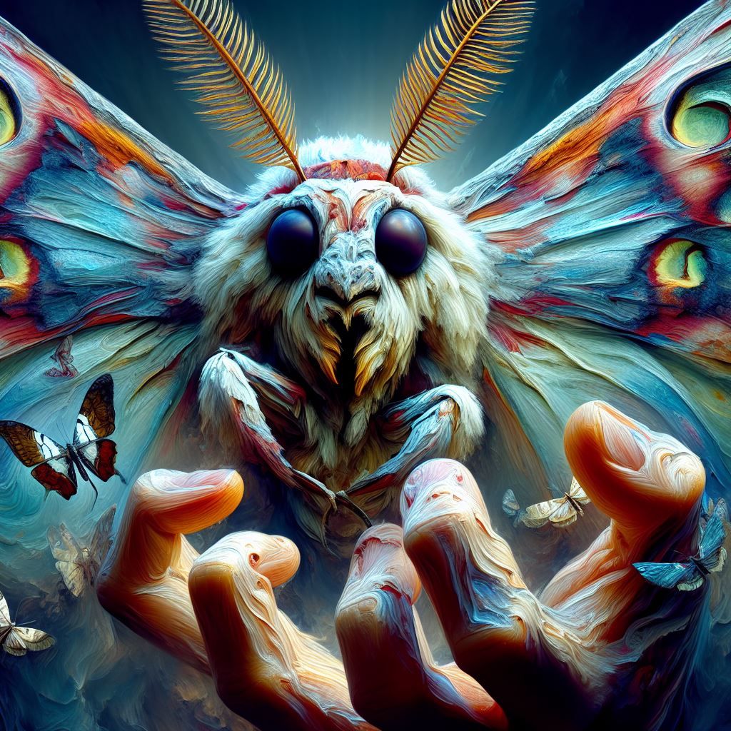 The Phobia Project : Lepidopterophobia - AI Generated Artwork ...