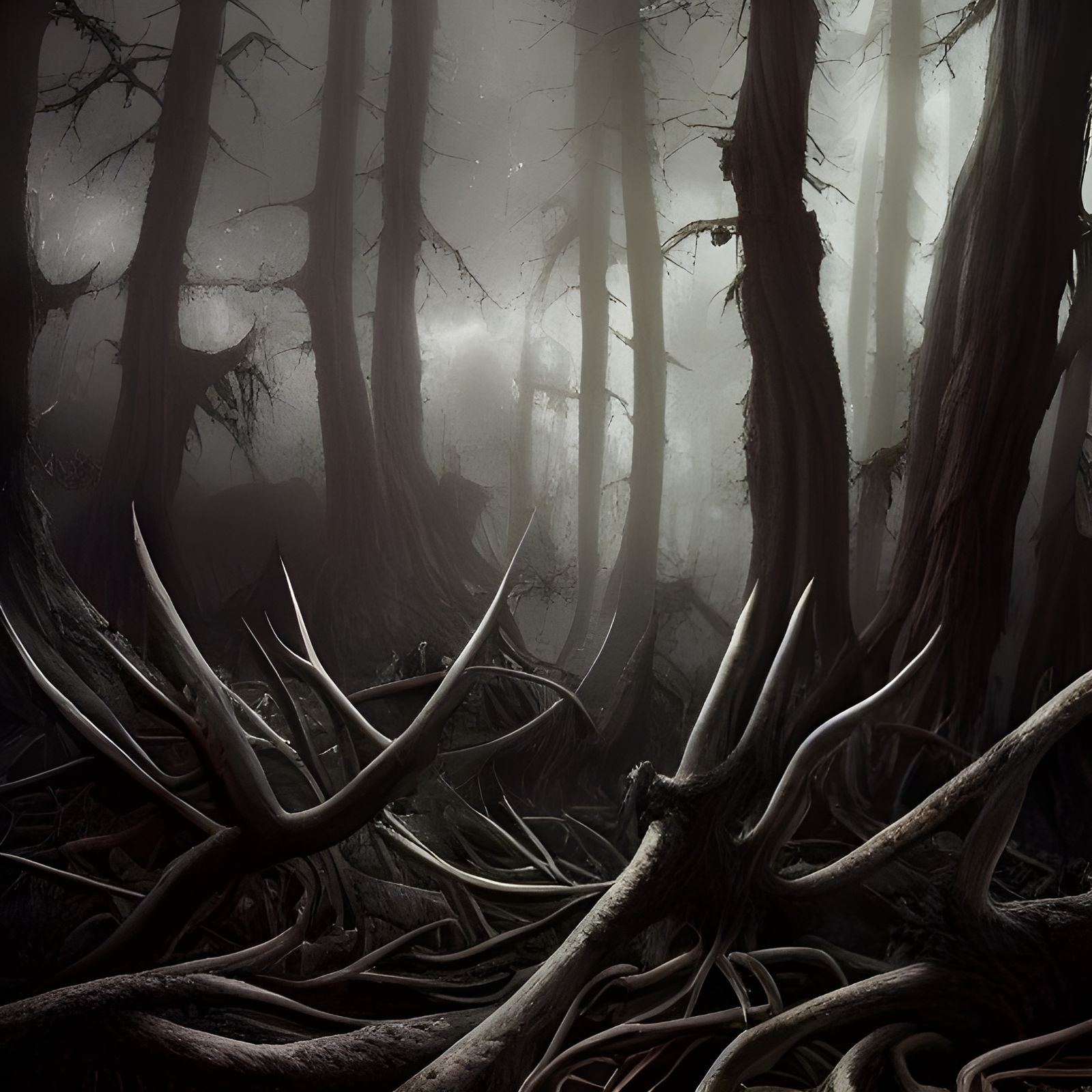 Forest of the Revenant 6 - AI Generated Artwork - NightCafe Creator