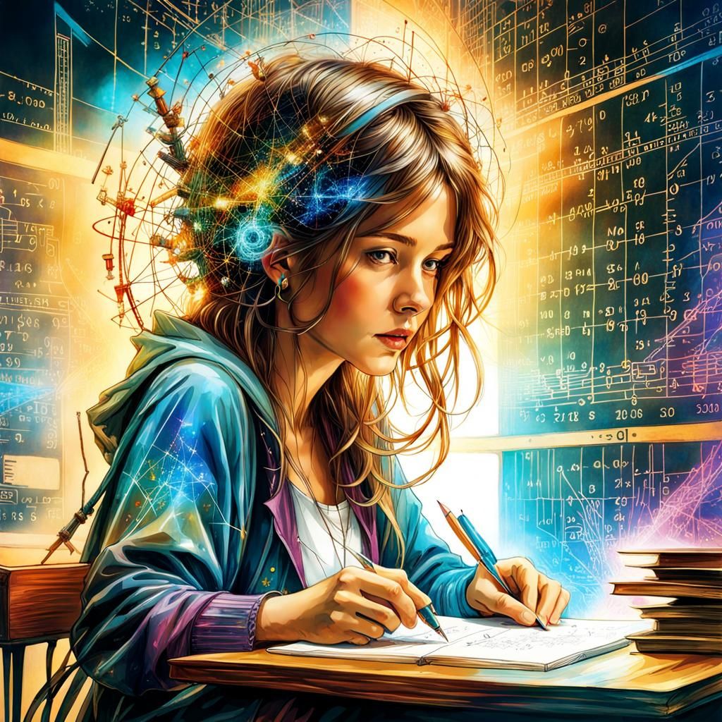 Magical Mathematics - AI Generated Artwork - NightCafe Creator