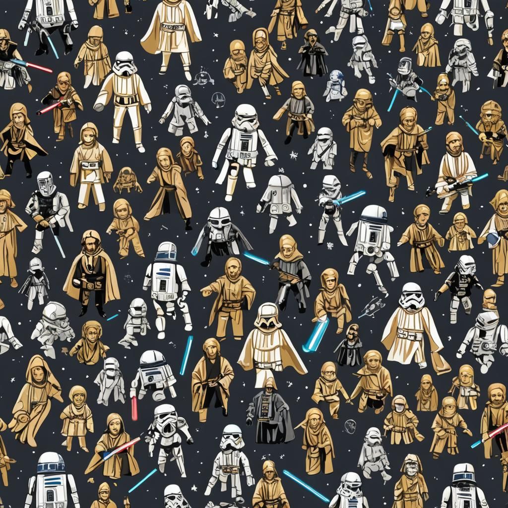 Catholic star wars - AI Generated Artwork - NightCafe Creator