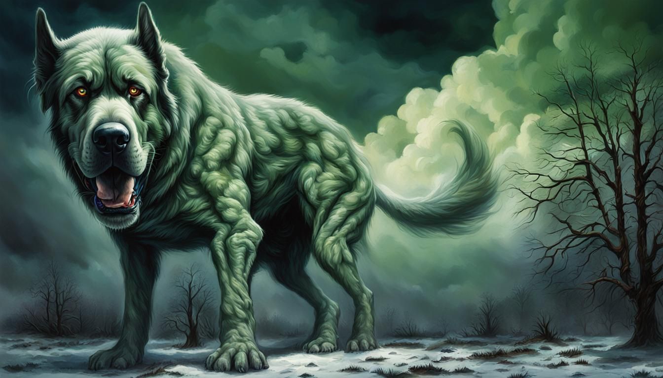 big dog - AI Generated Artwork - NightCafe Creator