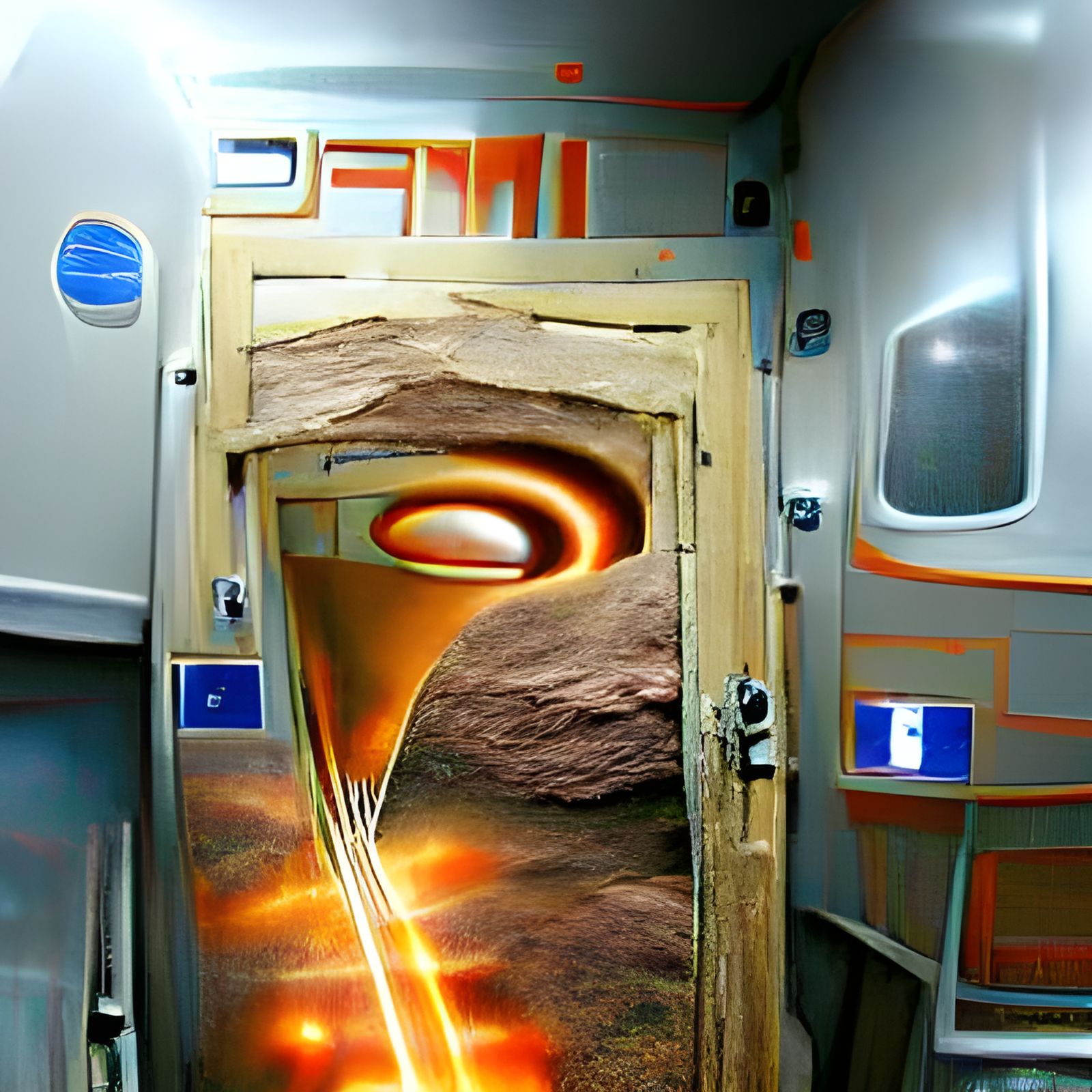 Interdimensional door - AI Generated Artwork - NightCafe Creator