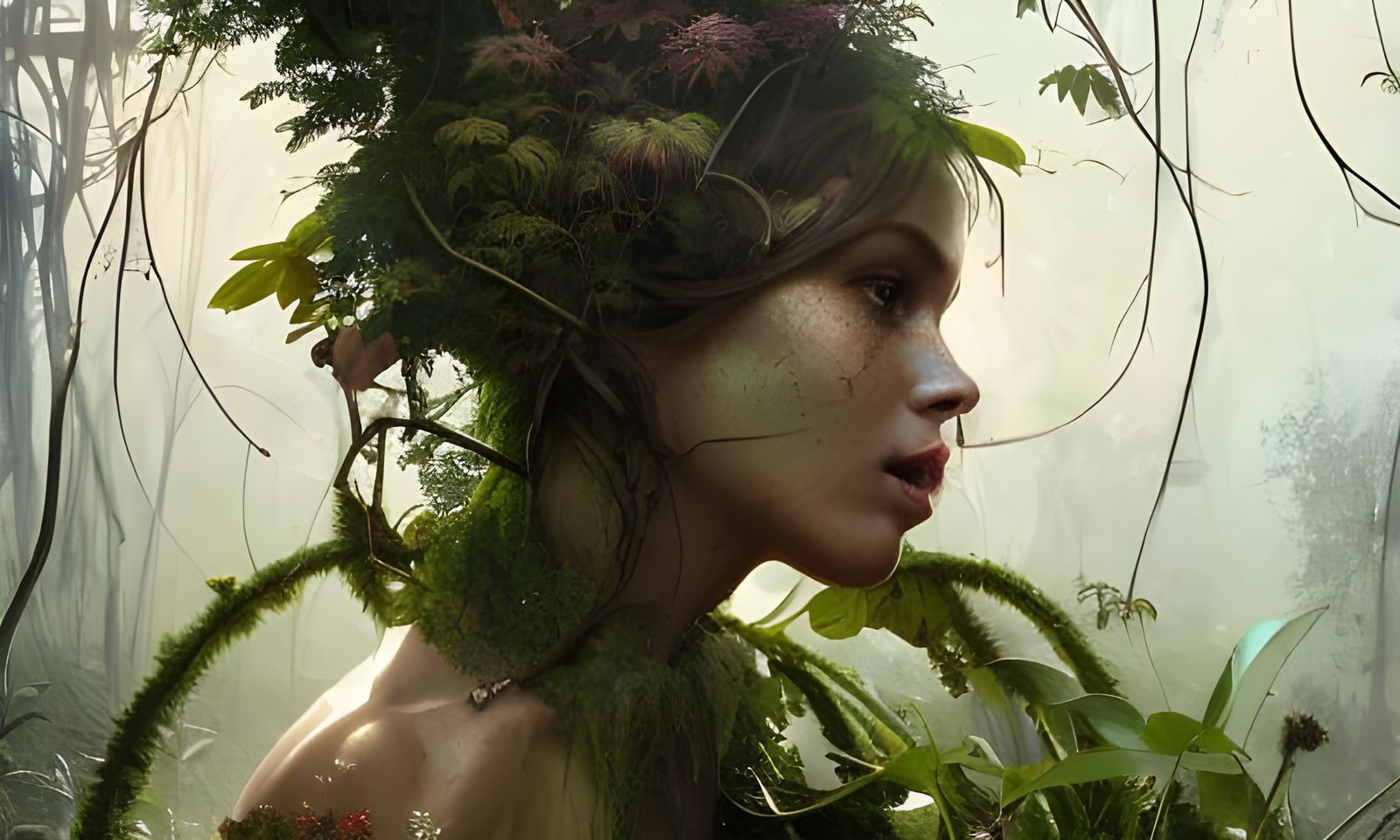 nature reclaiming the earth - AI Generated Artwork - NightCafe Creator