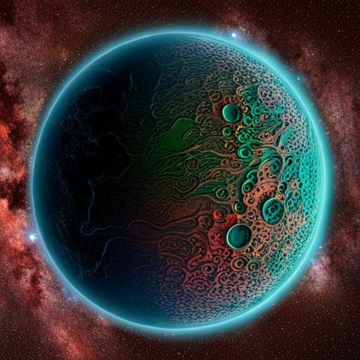 Protoplanet - AI Generated Artwork - NightCafe Creator