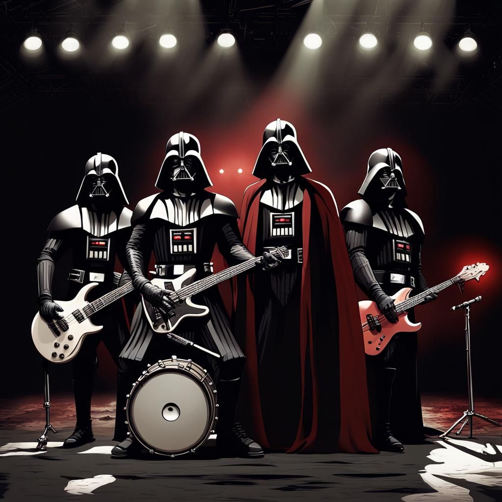 A One Sith Band - AI Generated Artwork - NightCafe Creator
