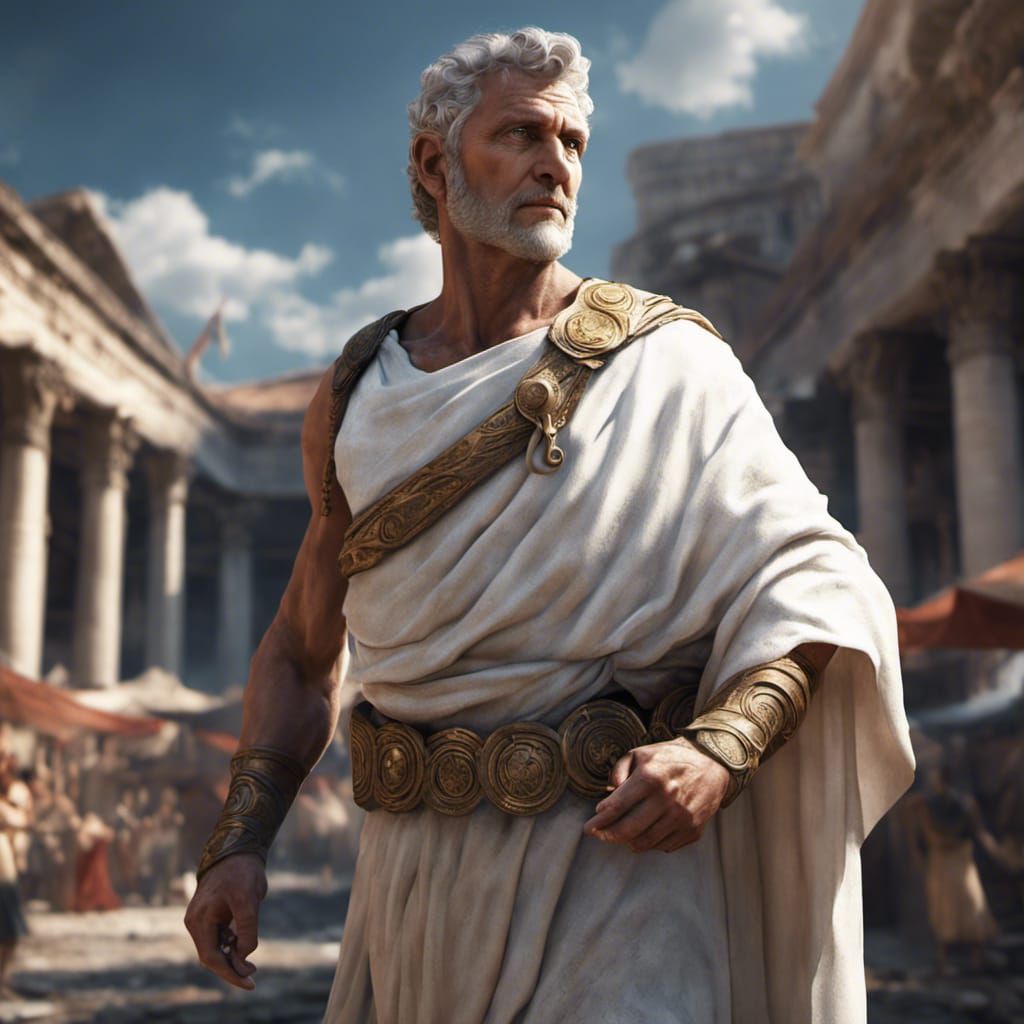 Paterfamilias (Lucius Caecilius Iucundus) - AI Generated Artwork ...