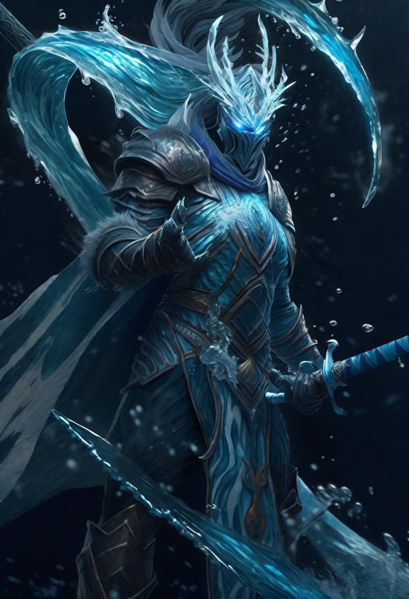 Ice Knight - AI Generated Artwork - NightCafe Creator