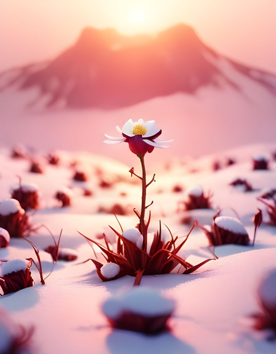 First Blossom of Spring (SDXL) - AI Generated Artwork - NightCafe Creator