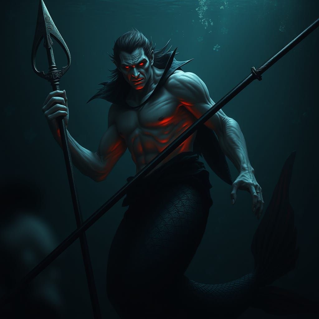 Dracula, under the sea - Dark Mermaid Vampire Descends into ...