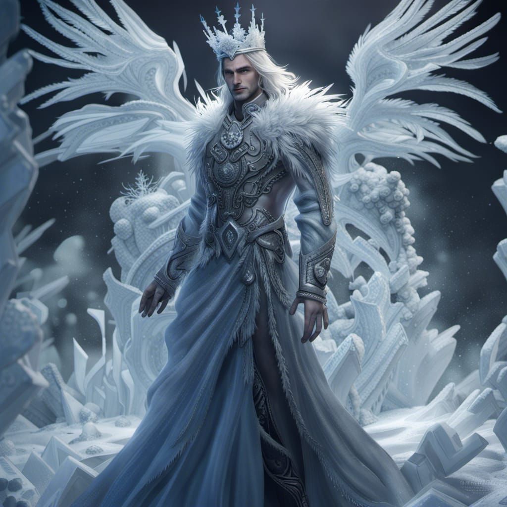 Snow King - AI Generated Artwork - NightCafe Creator