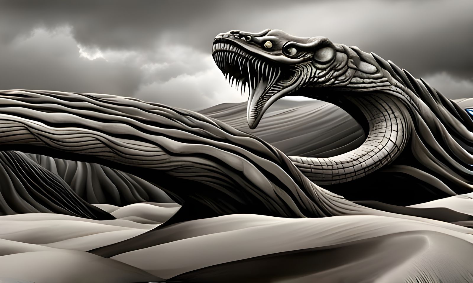 Sandworm - AI Generated Artwork - NightCafe Creator