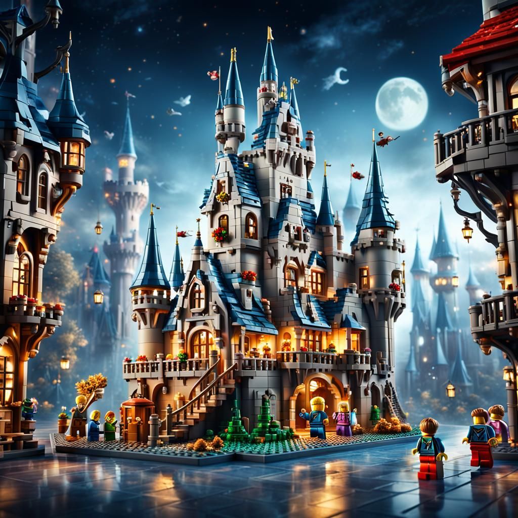 LEGOLand - AI Generated Artwork - NightCafe Creator
