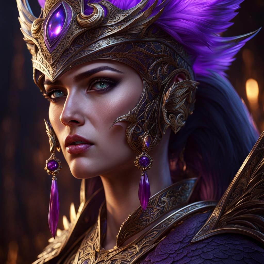 Draconian Queen Rastaban of Draco, The Royal Order of Thuban "Portrait ...