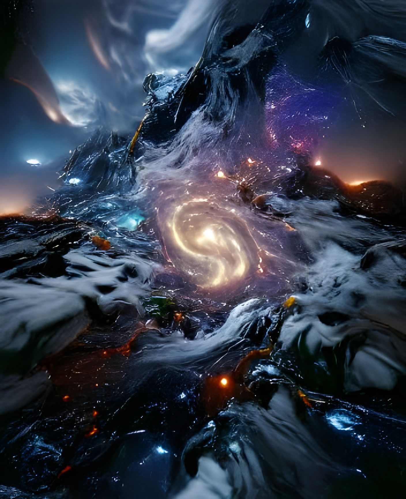 Galactic Dreams V6 - AI Generated Artwork - NightCafe Creator