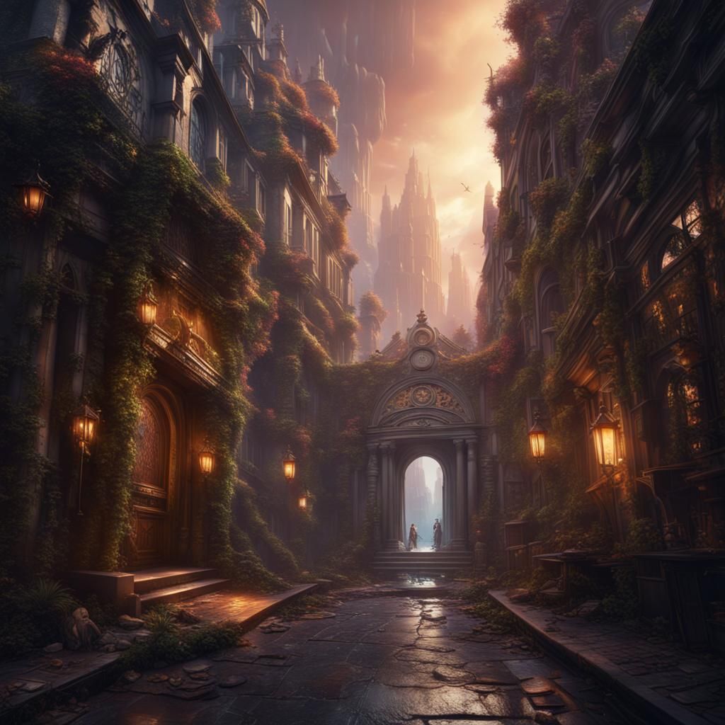 mystical fantasy realm - AI Generated Artwork - NightCafe Creator