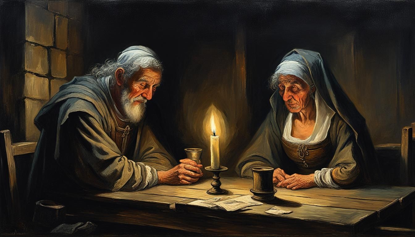 Medieval times, poverty - AI Generated Artwork - NightCafe Creator