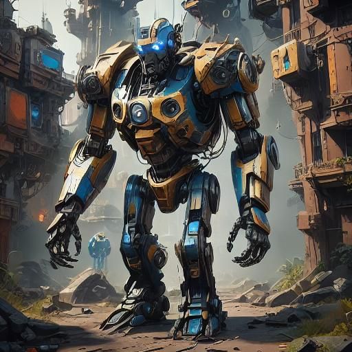 Deadly robot - AI Generated Artwork - NightCafe Creator