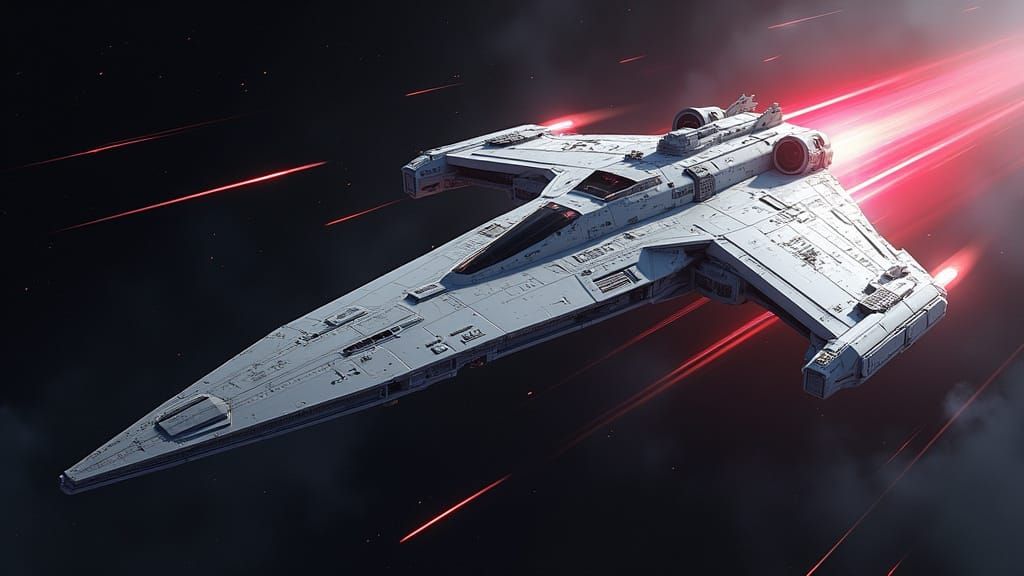 Starships: Wasp-class combat vessel