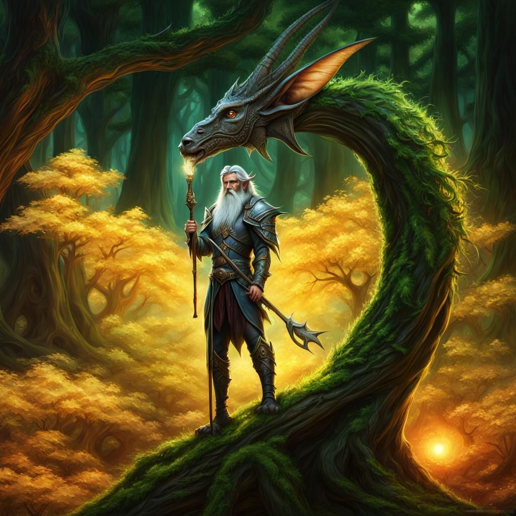 Elf-sorcerer - AI Generated Artwork - NightCafe Creator
