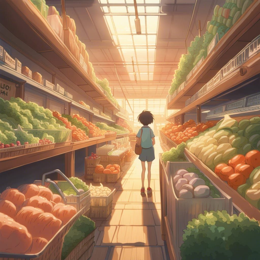 supermarket - AI Generated Artwork - NightCafe Creator