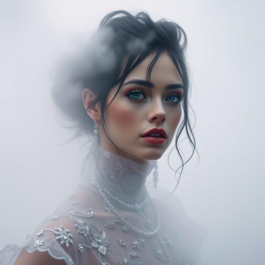 woman in the mist #2 - woman in the mist #2