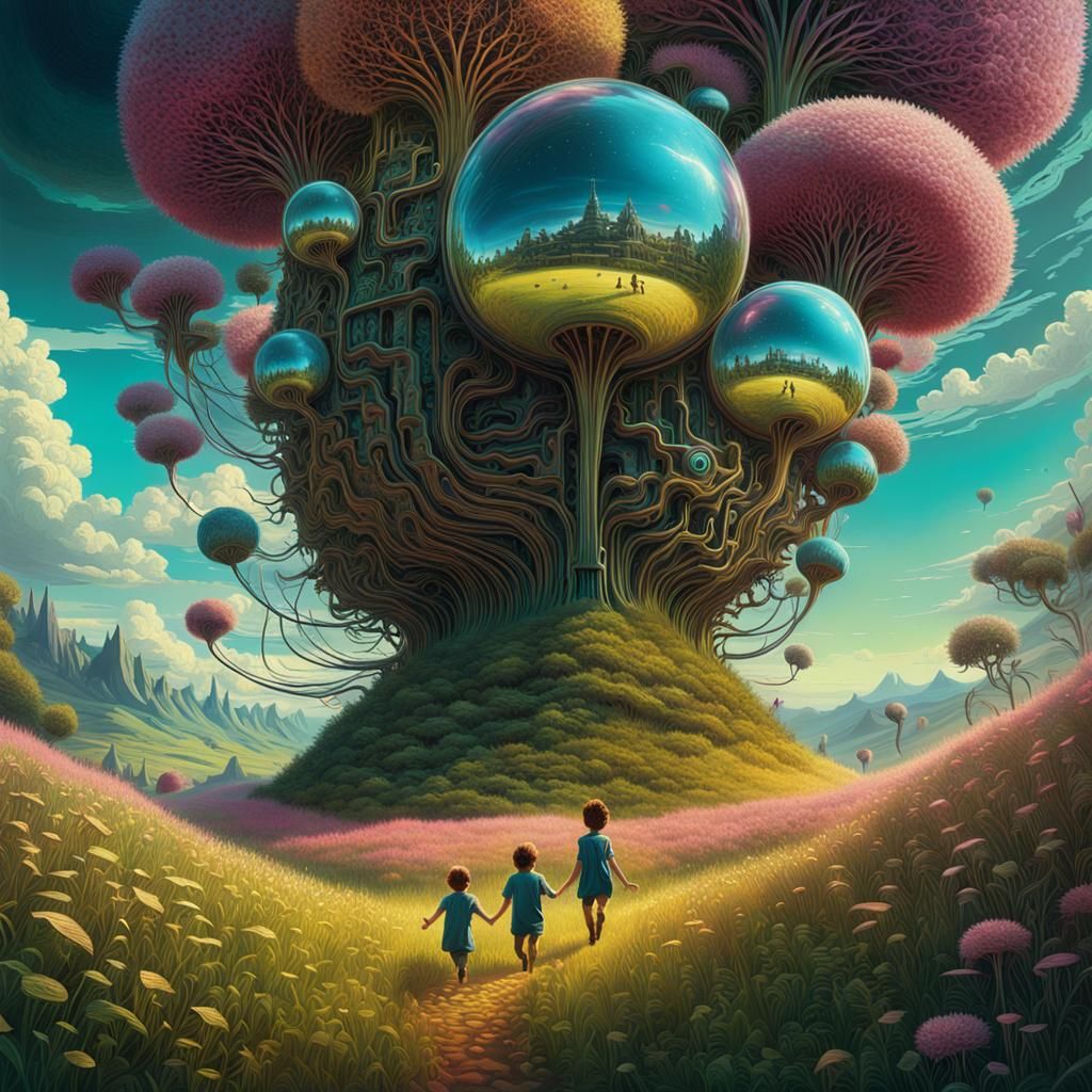 Hidden predators - AI Generated Artwork - NightCafe Creator