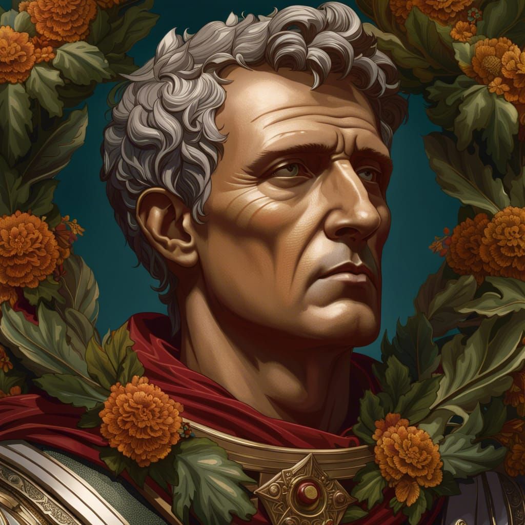 Julius Caesar - AI Generated Artwork - NightCafe Creator