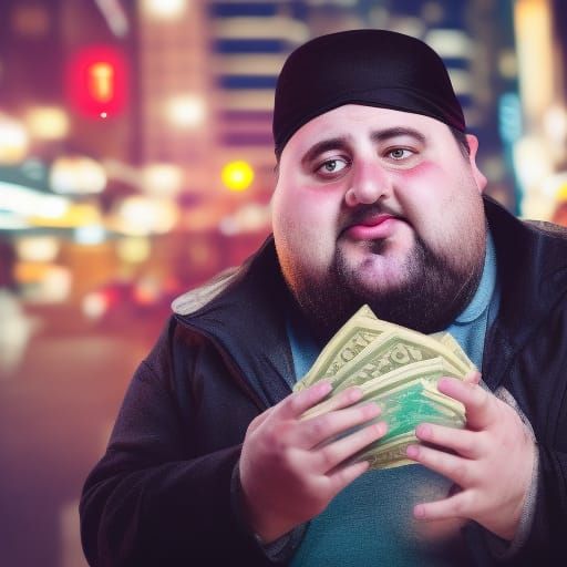 Jew Businessman from brighten beach - AI Generated Artwork - NightCafe ...