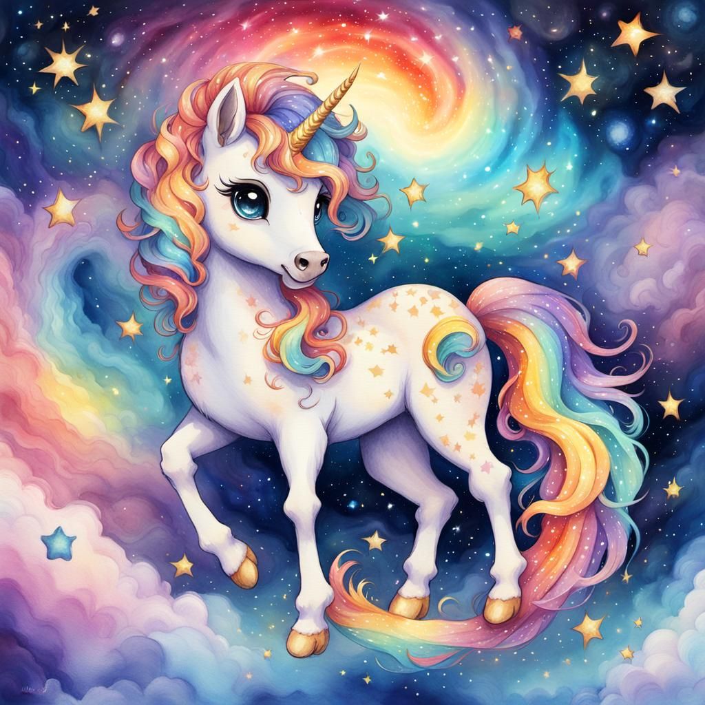 Magical Unicorn - AI Generated Artwork - NightCafe Creator