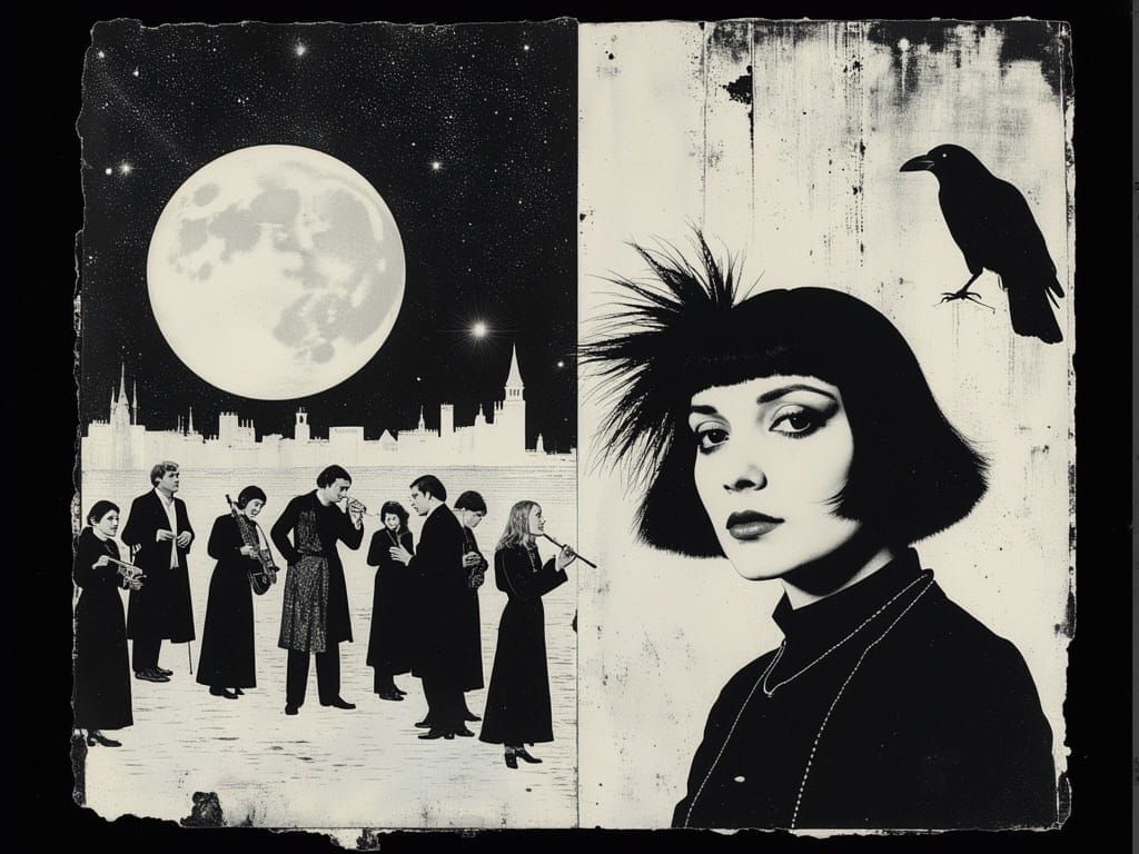 Weimar Republic Expressionism Cabaret Nightclub Po... - AI Art