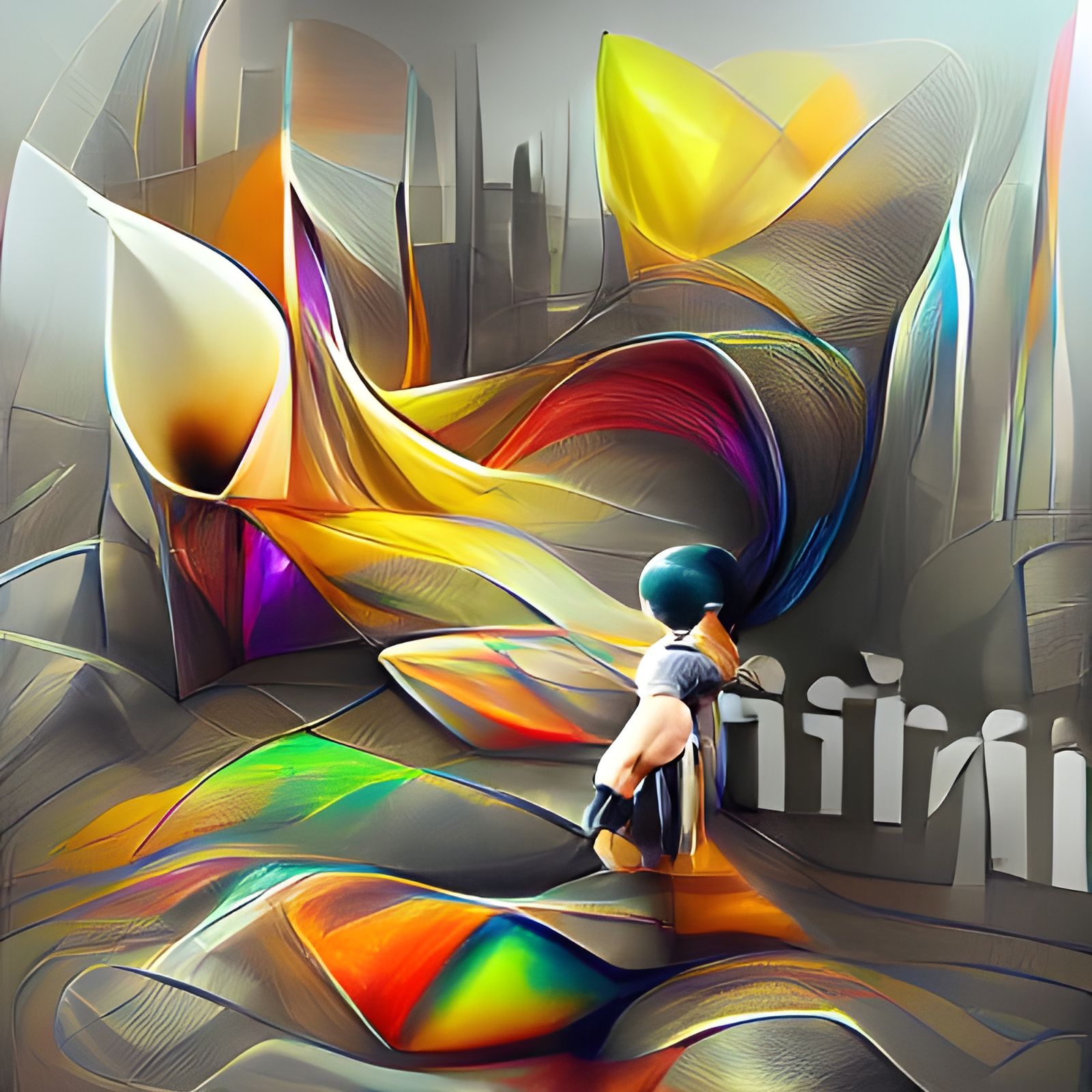 Infinite regress. #film 8K 3D 8k resolution abstract acrylic art ...