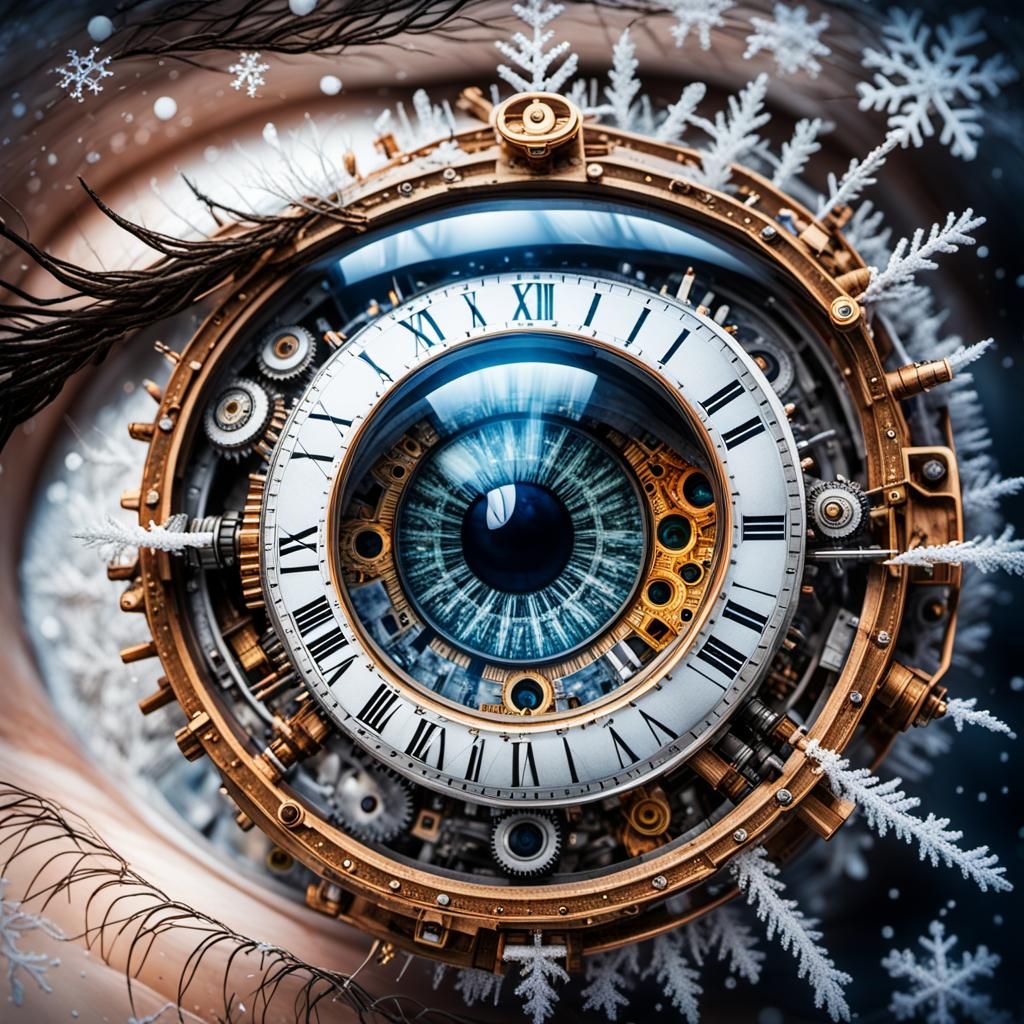 The Clockwork EYE! 👀 - AI Generated Artwork - NightCafe Creator