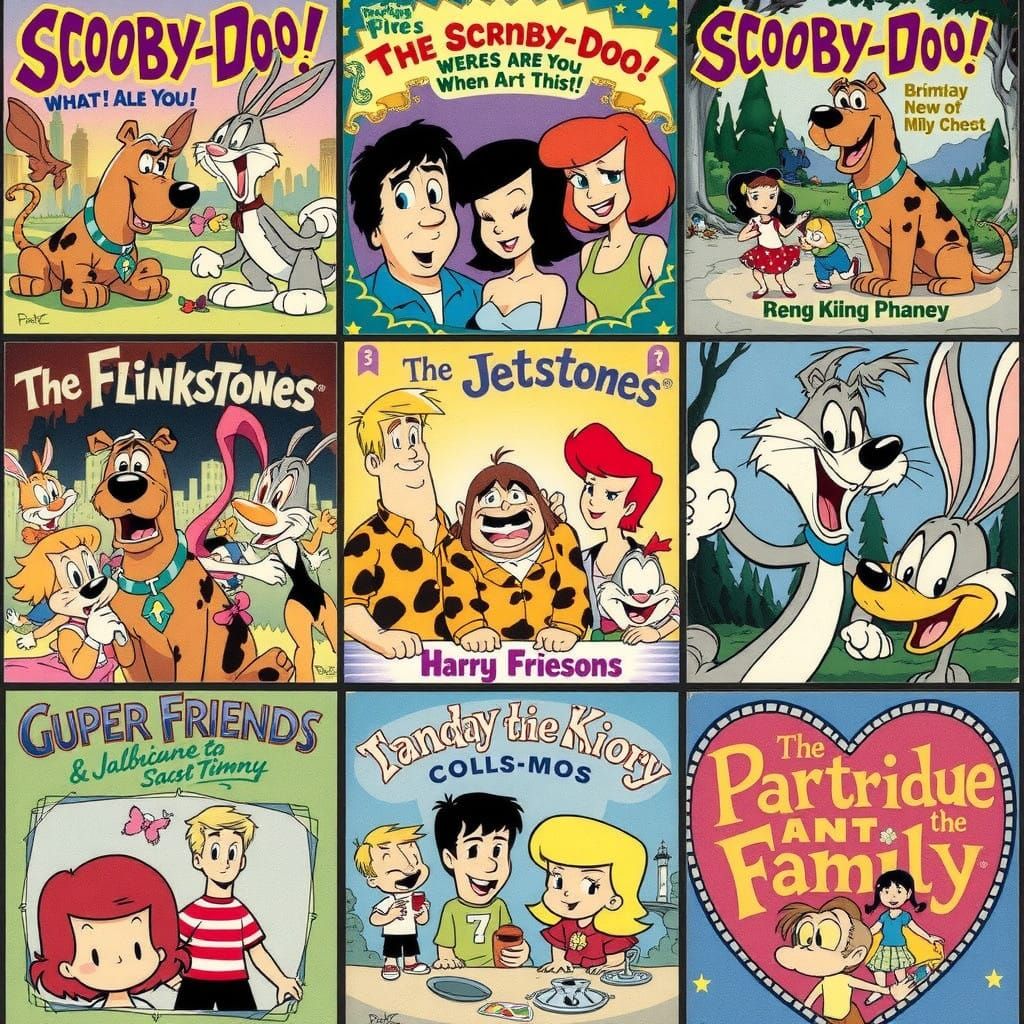 Ah, the 70s! That brings back memories. Some classic Saturday morning ...