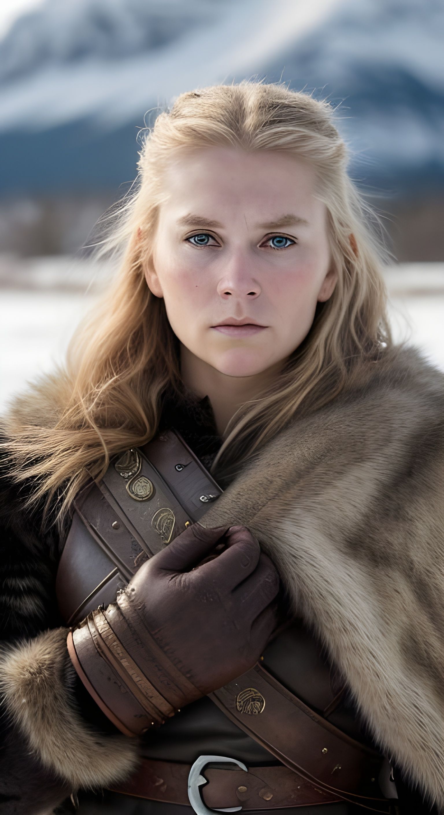 Defender of the North - D1 - Viking Shield Maiden in Nordic ...