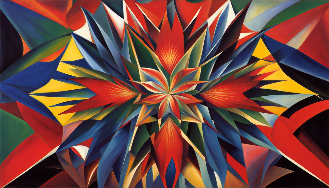 Colourful Star - AI Generated Artwork - NightCafe Creator