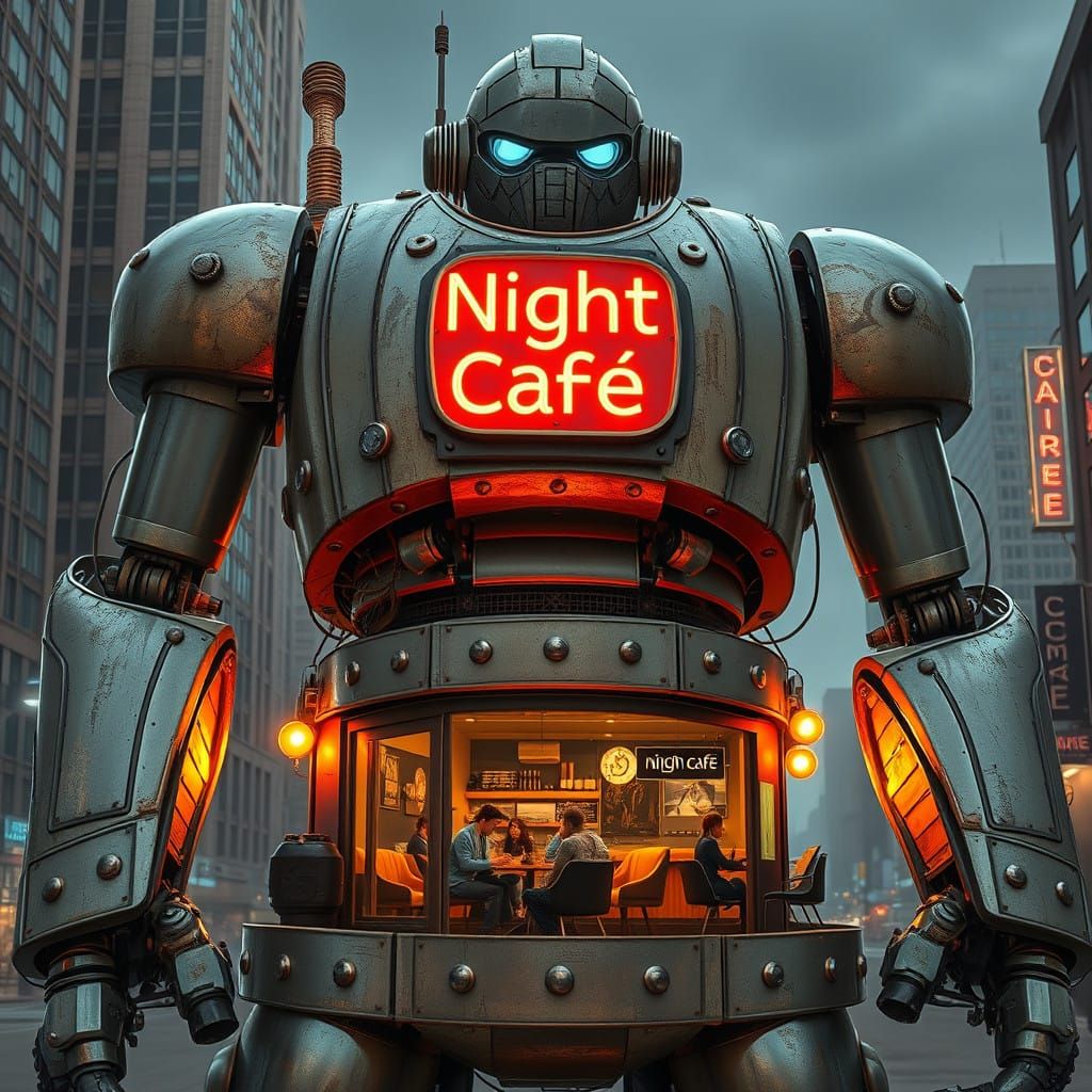 AI Bot Night Cafe - AI Bot Night Cafe