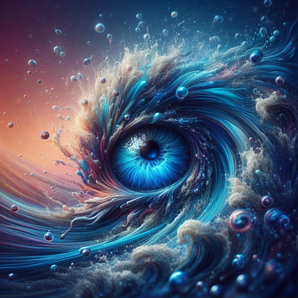 Eye of the Ocean - AI Generated Artwork - NightCafe Creator