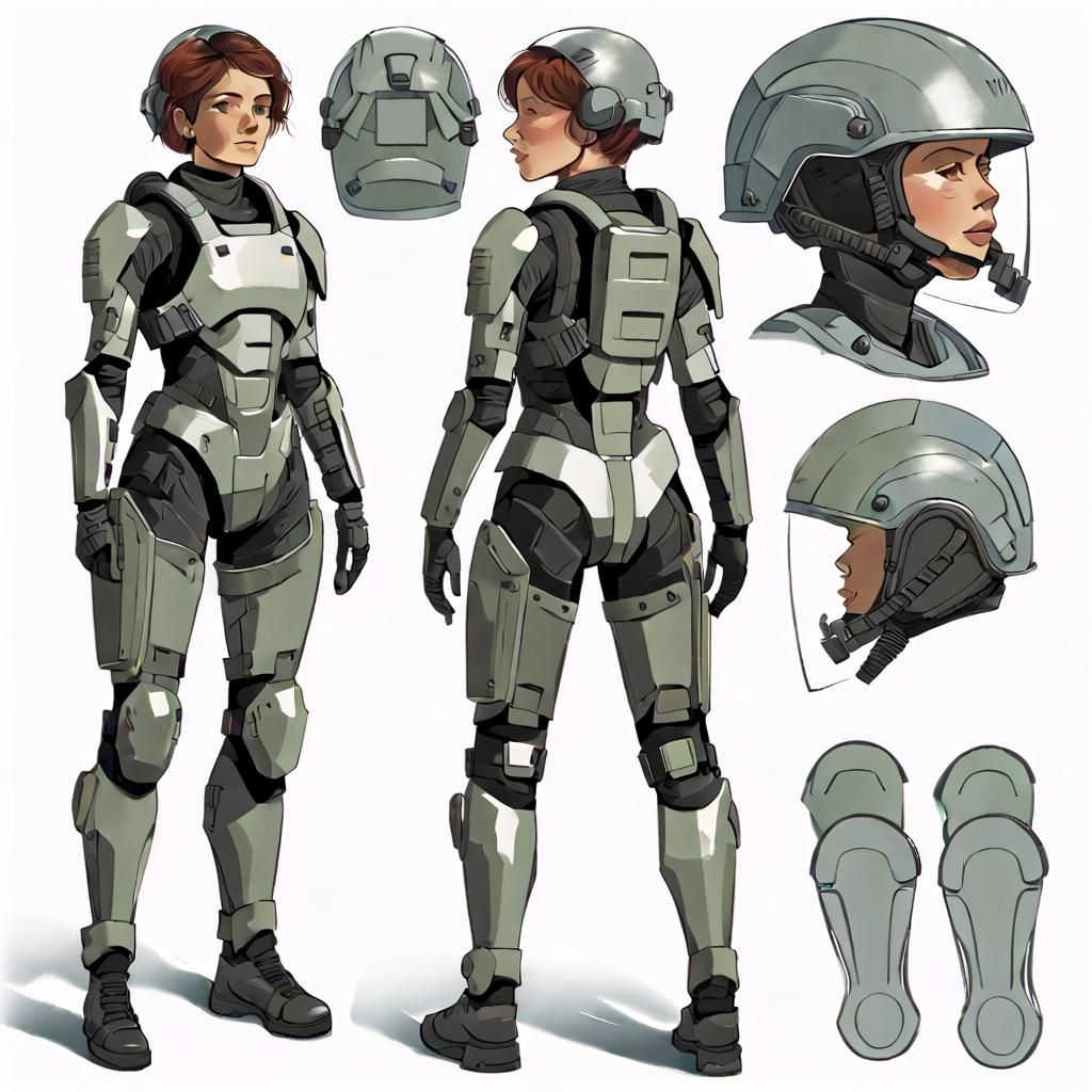 Riot Trooper - AI Generated Artwork - NightCafe Creator