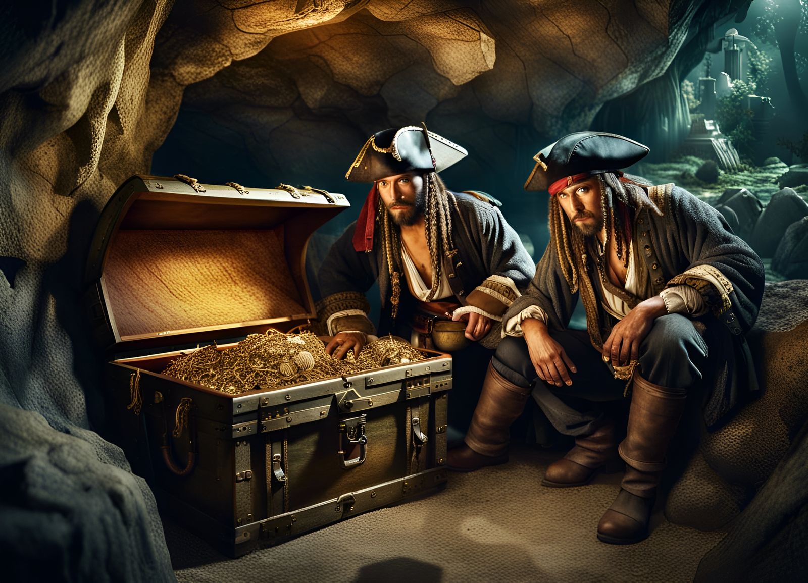 Pirate Booty - AI Generated Artwork - NightCafe Creator