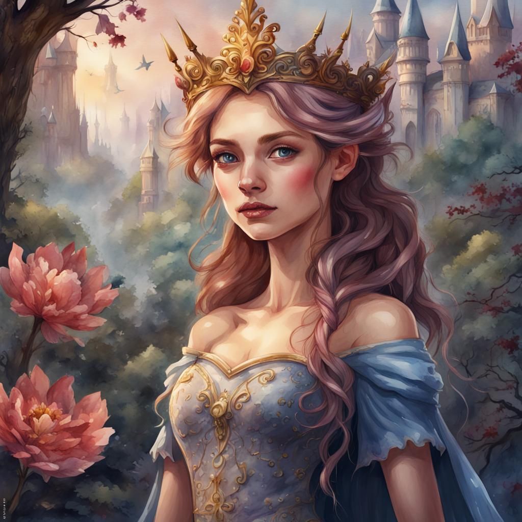 Fairy Tale Princess - AI Generated Artwork - NightCafe Creator